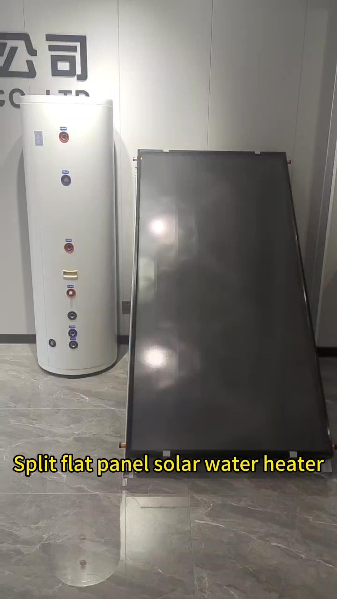 Jinneng Wireless Calentador De Agua Solar Plano Solar Flat Plate ...