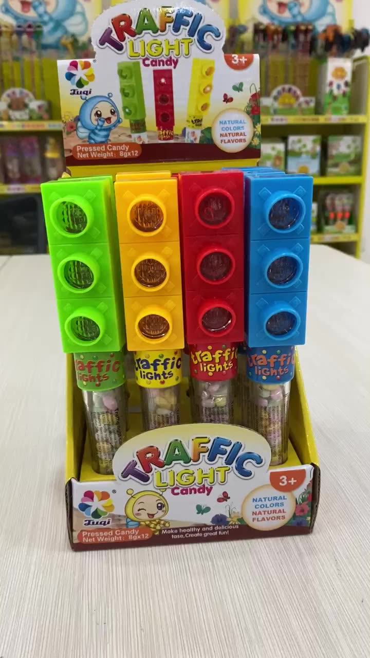 Plastic Led Traffic Light China Wholesale Kids Candy Toys - Buy Candy ...