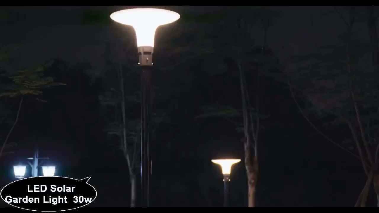 Outdoor Ufo Post Park Solar Led Garden Street 20w 25w 30w 40w Solar ...