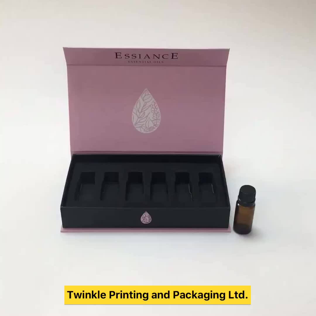 Custom Printed Paper Packaging Essential Oil Box For 10ml And 30ml ...