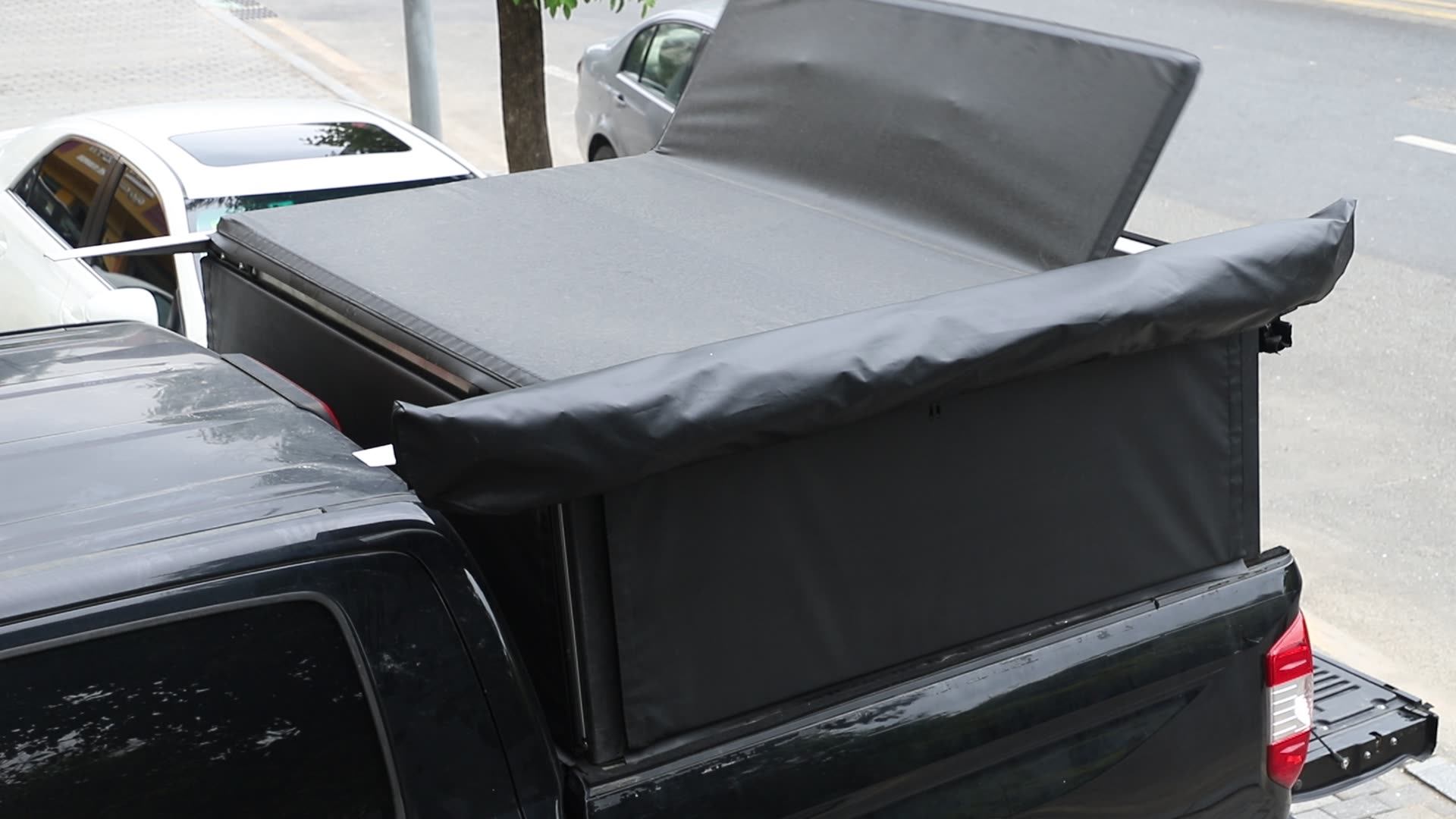 4x4 Offroad Pickup Canopy Topper Truck Bed Tonneau Cover Waterproof ...