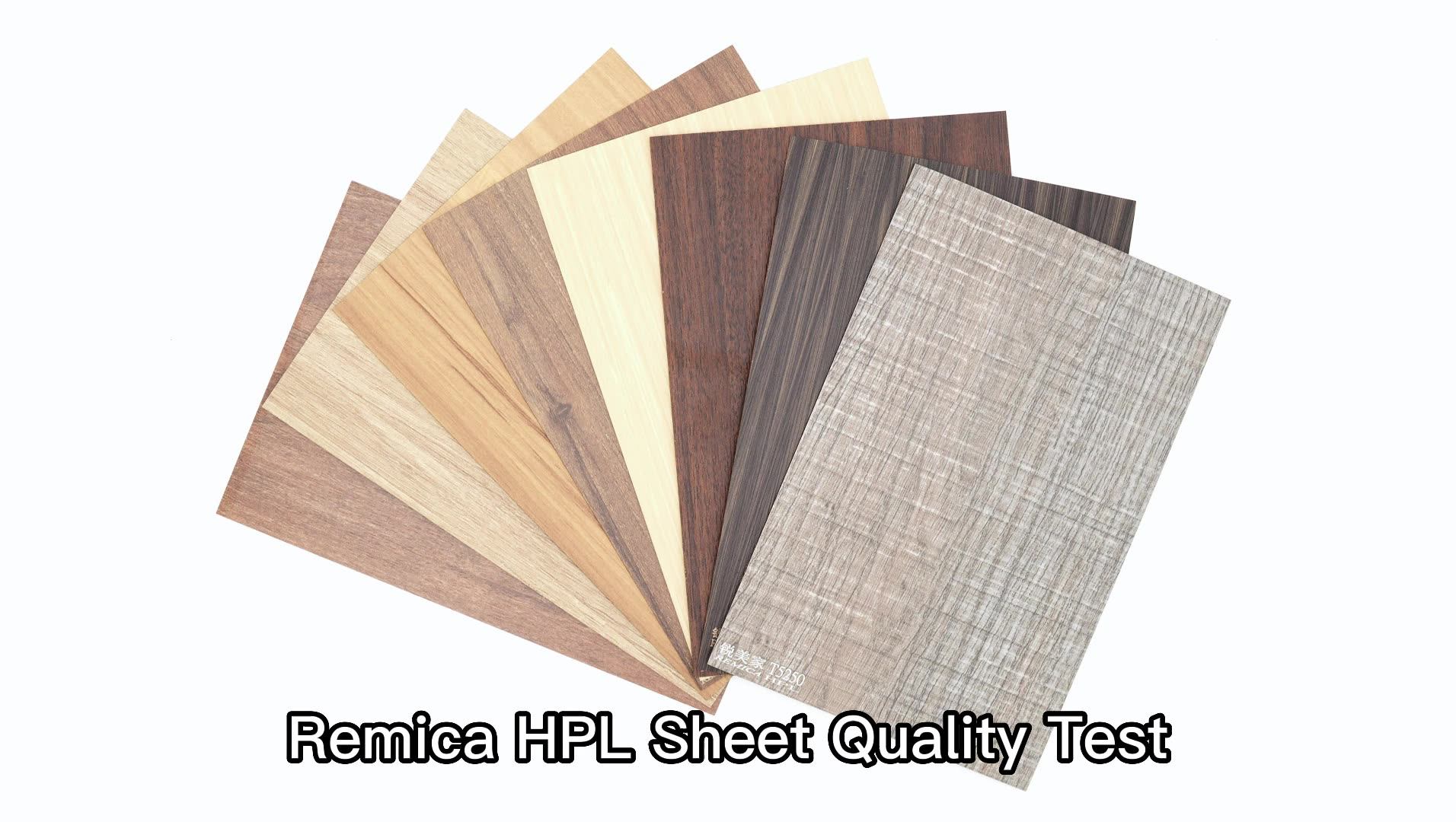 Brush Hpl Laminates Wood Grain Hpl 0.7 Mm Decorative High-pressure ...