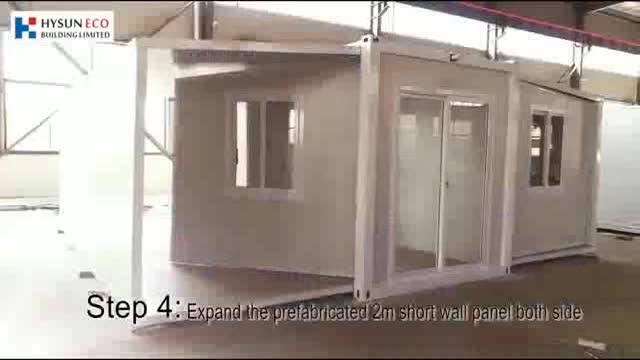 Eco-friendly Demountable Expandable Shelter Double Prefabricated ...