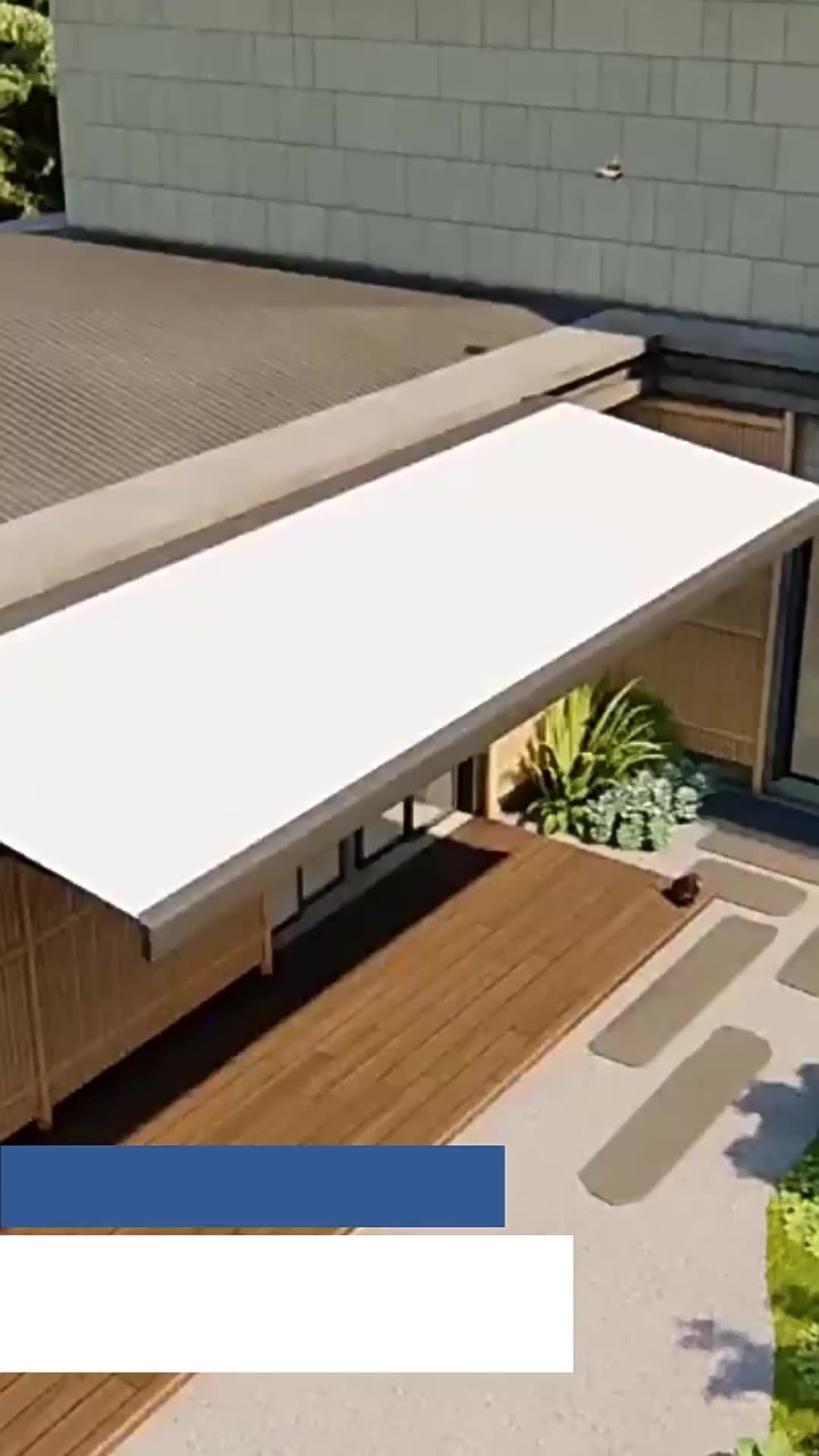 High Quality Outdoor Custom Awning Balcony Retractable Restaurant Shop ...