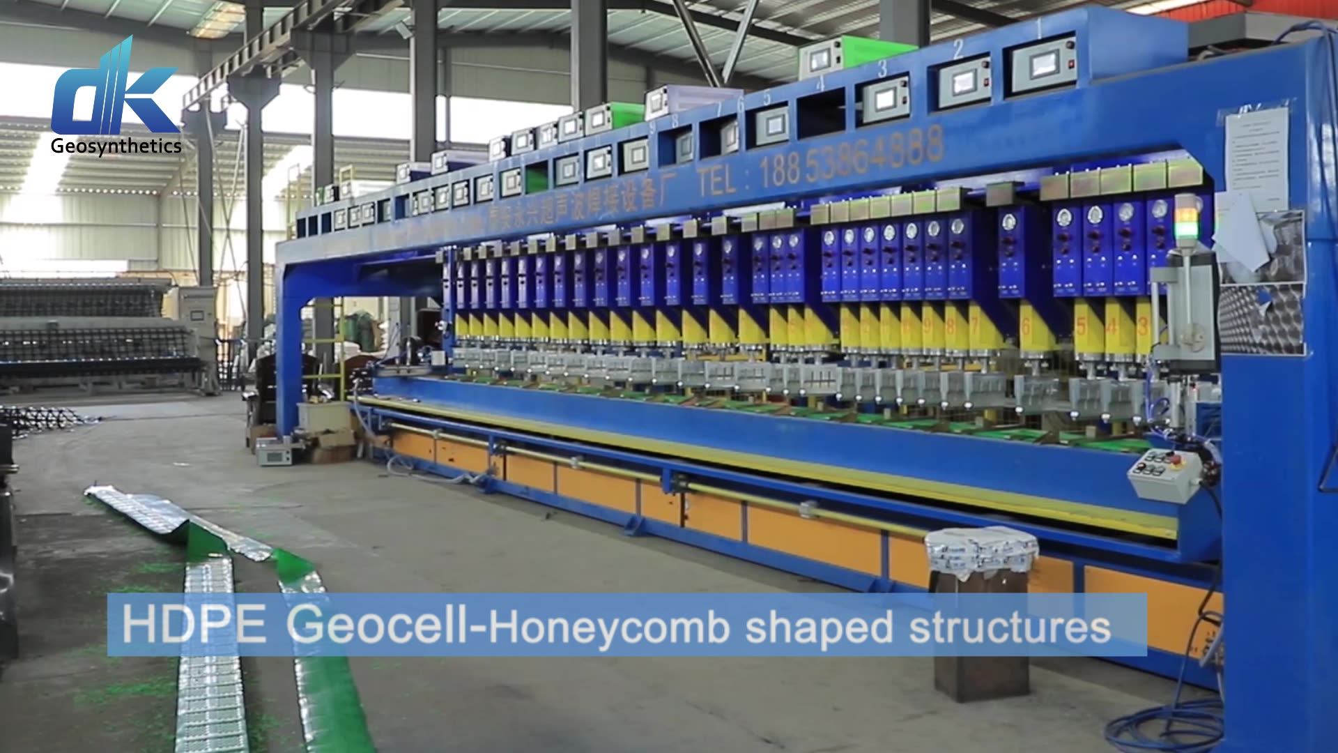 Geocell Plastic Mesh Gravel Ground Grid Geocell For Erosion Control ...