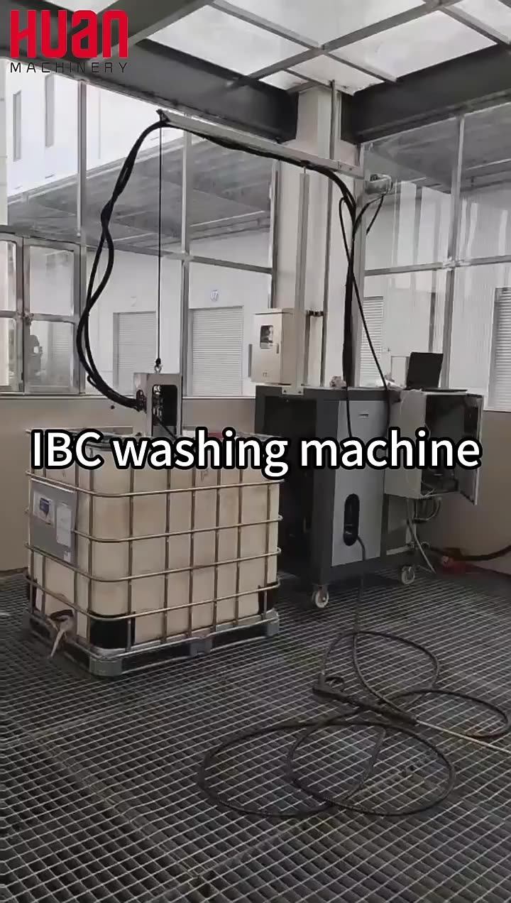High Pressure 1000l Ibc Tank Washing System,Ibc Container Tank Cleaning ...