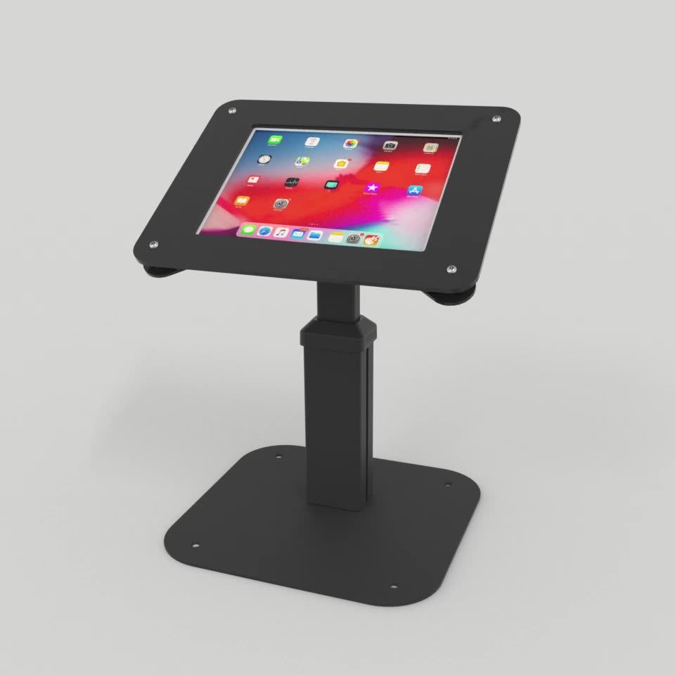 Lst06-b Universal Telescopic Acrylic Cover Pos Counter Top Tablet ...