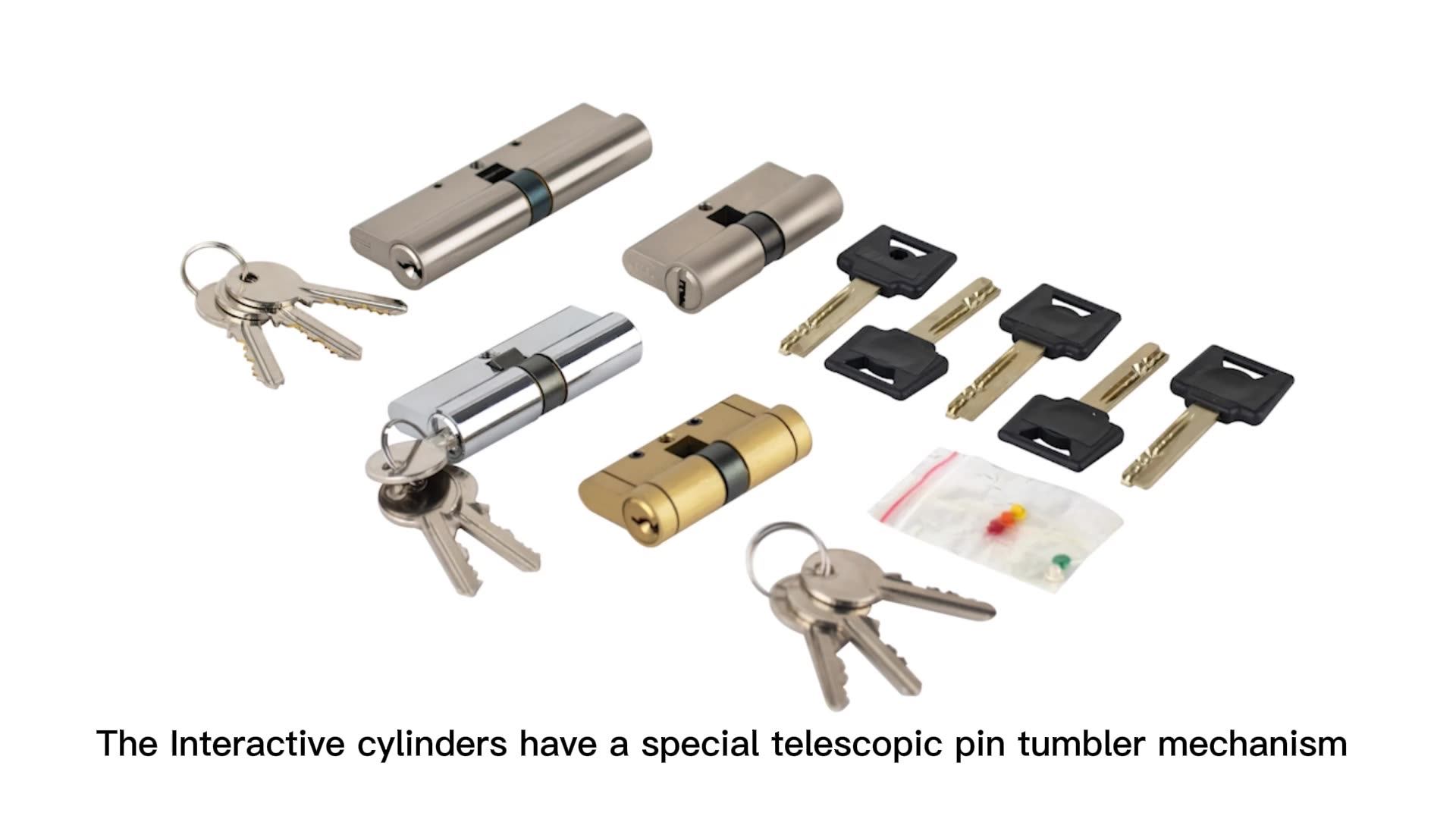 Euro Profile Gear Multlock Mortice Door Mortlock Brass Core Mortise Set ...