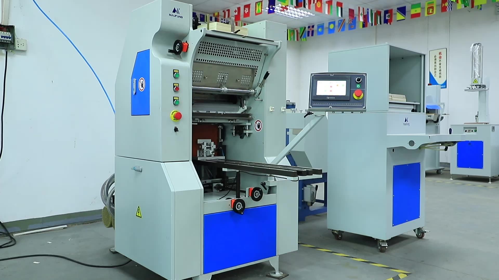 Maufung Mf-pf400 Photo Book Insert Pvc Paper Making Machine,Children ...