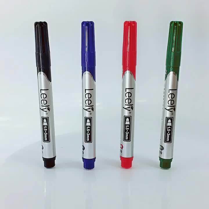 0034w Multi Color Mini Fine Tip Dry Erase Marker Set For White Board ...