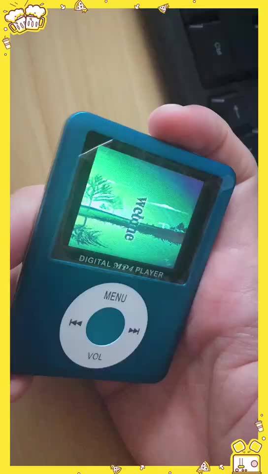 Logo Custom New Design With Tf Card Slot 1.8 Inch Tft Screen Mp3 Mp4 ...