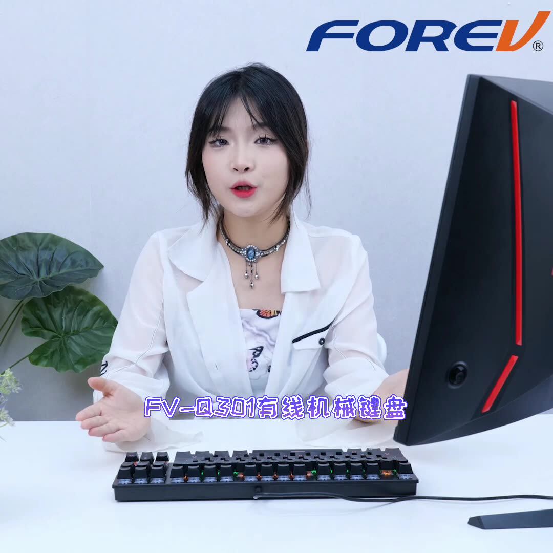 OEM定制RGB gaming mechanical keyboard电竞游戏机械键盘Q301-阿里巴巴