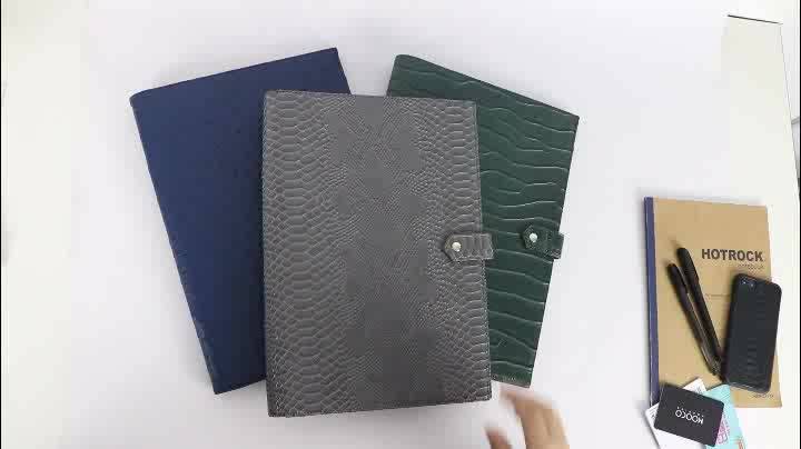 Luxury Customized Leather Document Portfolio File Folder Gift ...