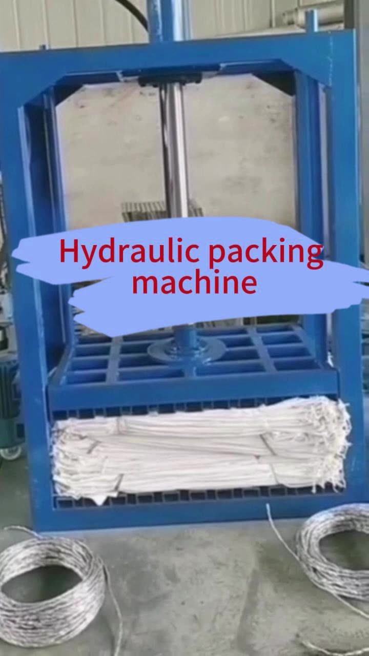 Hydraulic Cardboard Baler Plastic Bag/waste Cloth/household Waste Press ...