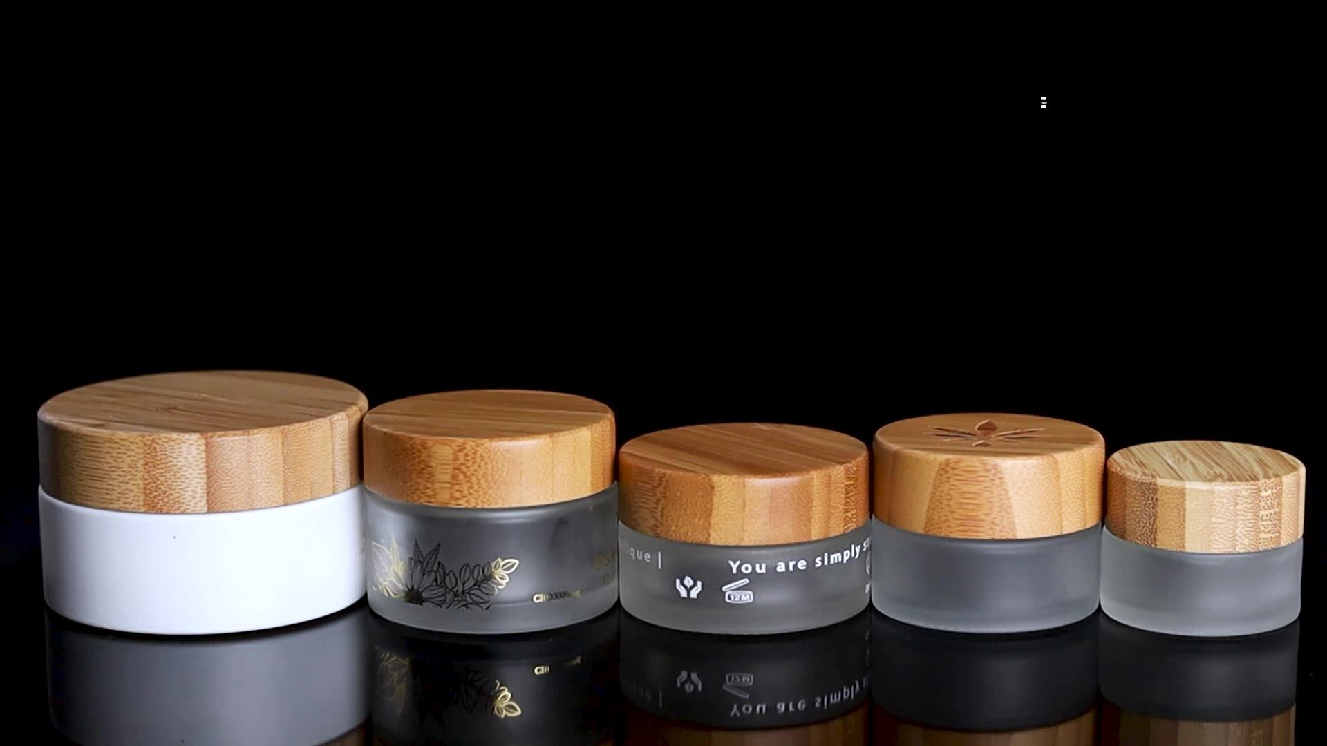 Eco Friendly Cosmetic Containers 10ml 15ml Bamboo Roller Bottle 15ml ...