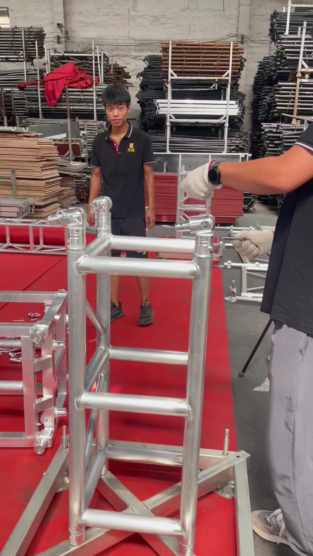 Aluminum Stage Lighting Truss Joint Accessory Flexible Hinge For ...