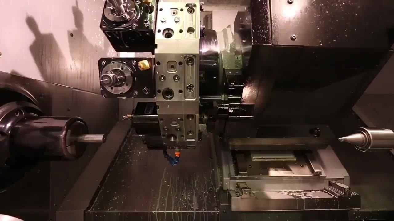 Heavy Cutting Cnc Precision Automatic Lathe Tck800x1000 Alloy Wheel Cnc ...