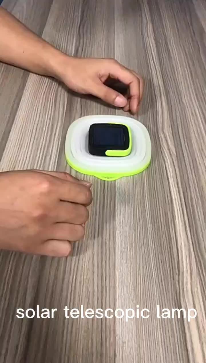 Collapsible Waterproof Solar Led Lamp Outdoor Portable Emergency ...