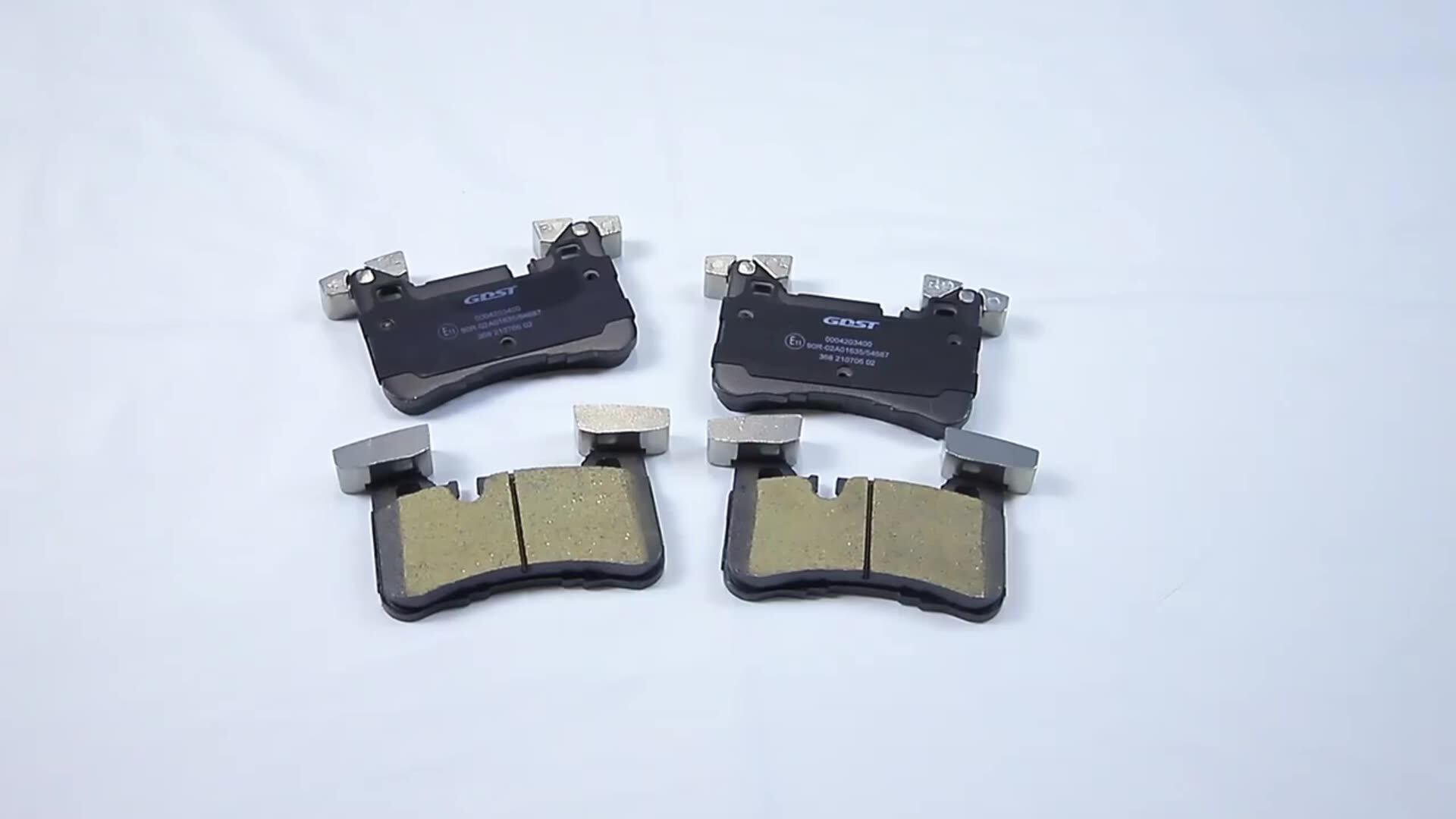 Gds Auto Parts High Performance Brake Pad For Toyota Corolla Camry Yari ...