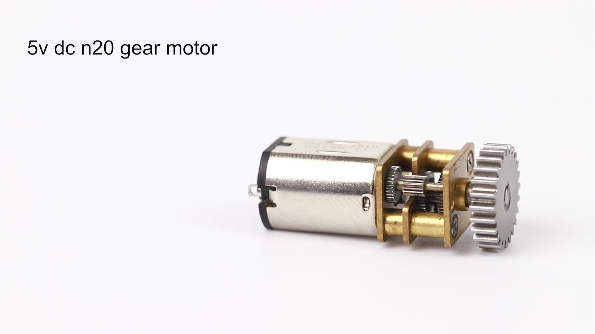 Tt Motor Rohs N20 Motor 12mm Small Size Big Torque 2.4v 12v Dc Gear ...