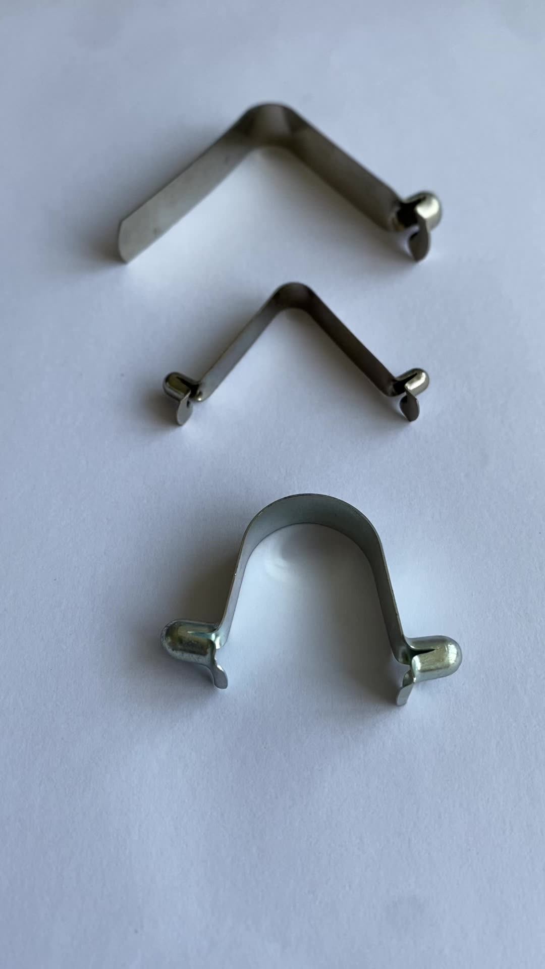 U Shaped Button Kayak Paddle Push Button Spring Clips Double Buttons ...