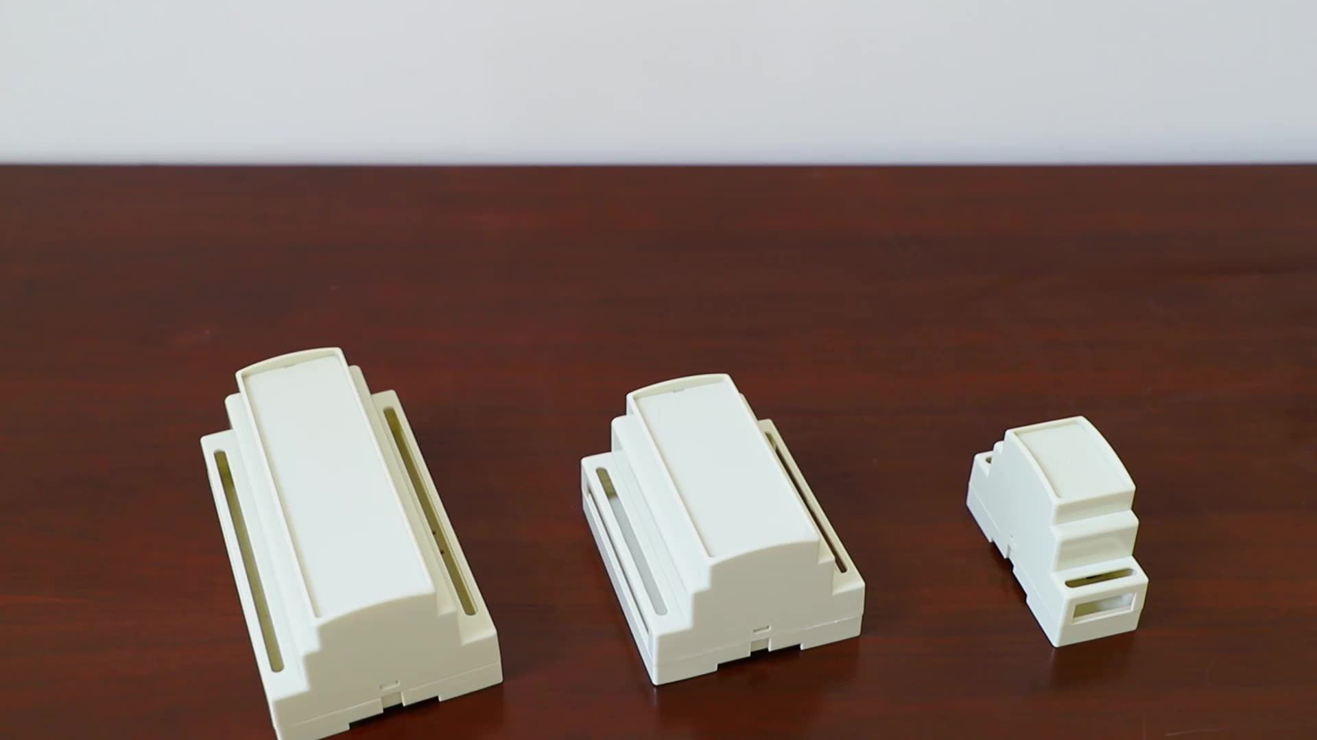 Din Rail Enclosure Box Case Mounting Smart Energy Meter Switch Terminal ...