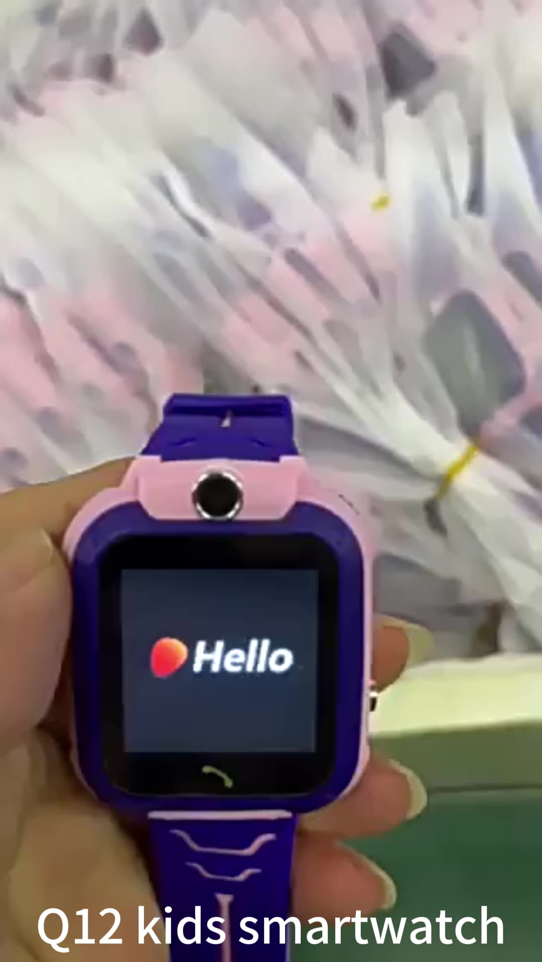 Q12 Kids Smart Watch 5th 6th Generation Children's Smart Phone Watch Positioning Intelligent ...