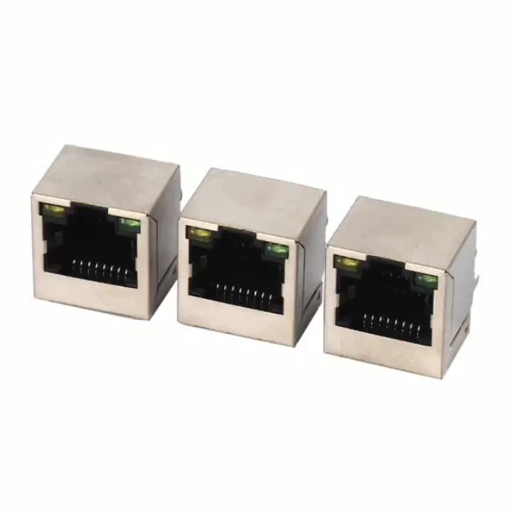 Pcb Modular Rj45 Jack Female Modular Mini Rj45 Connector - Buy Mini ...