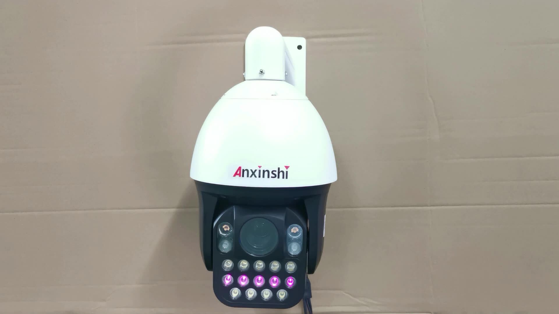 Anxinshi 45xzoom 5mp Solar Powered 4g Hd Dome Camera With Solar Pan ...