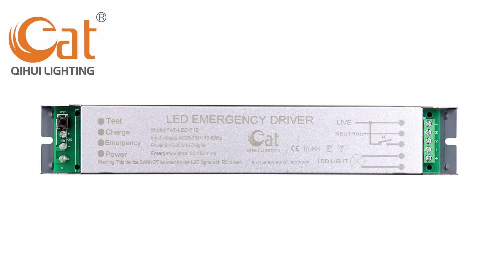 25w Full Power Led Tube Light Panel Light Down Light Emergency Kit ...