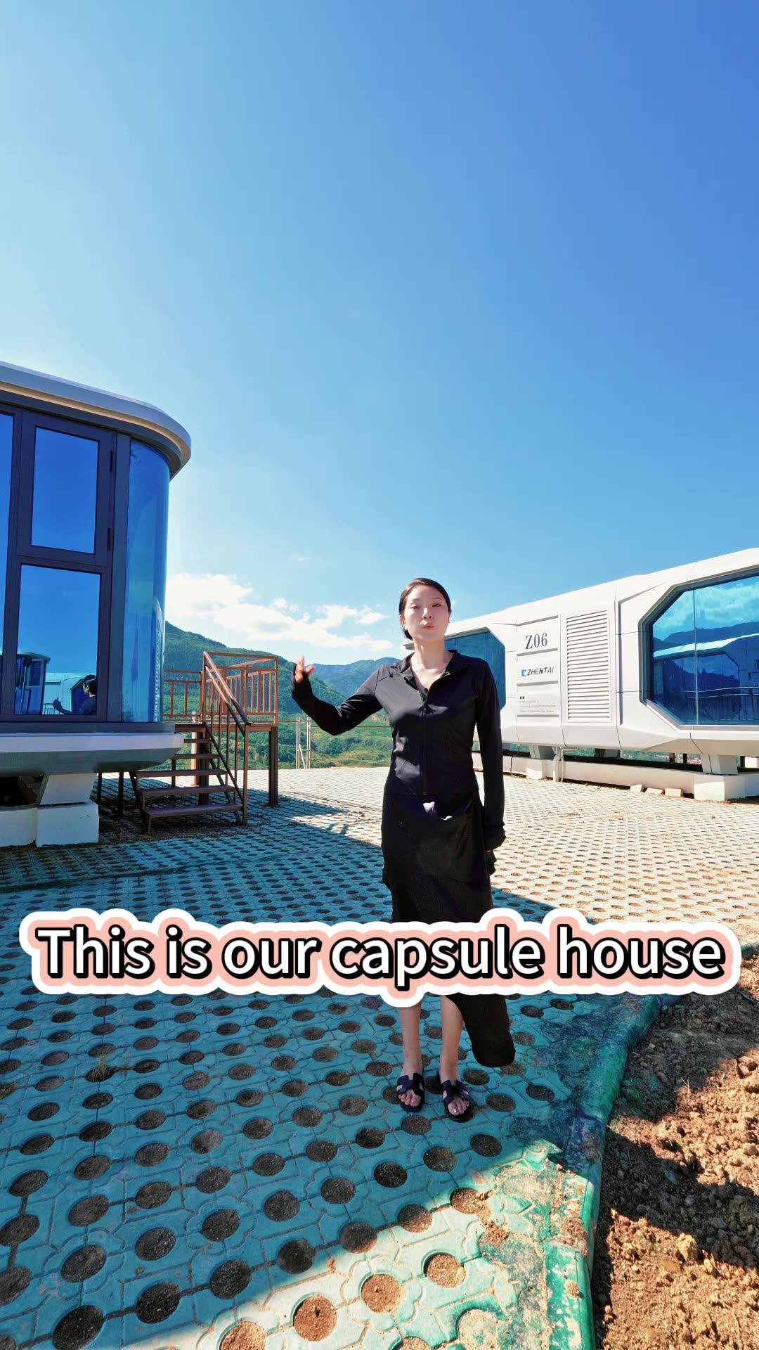 Modular Prefab Container House Space Capsule Home Sleep Pod Space Capsule House Hotel Commercial ...