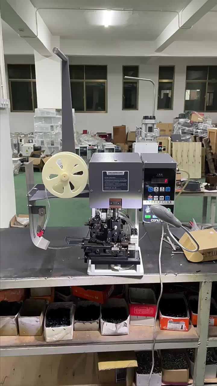 Xh2.54 Terminal Crimping Machine Molex Jst Cable Wire Strip And Crimp ...