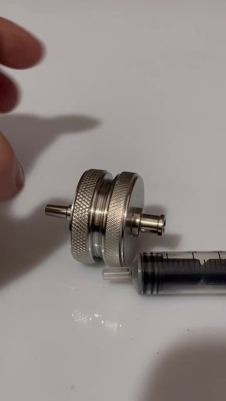 Laboratory Luer Lock For Lab Use Only Bacteria Remove Stainless Steel ...