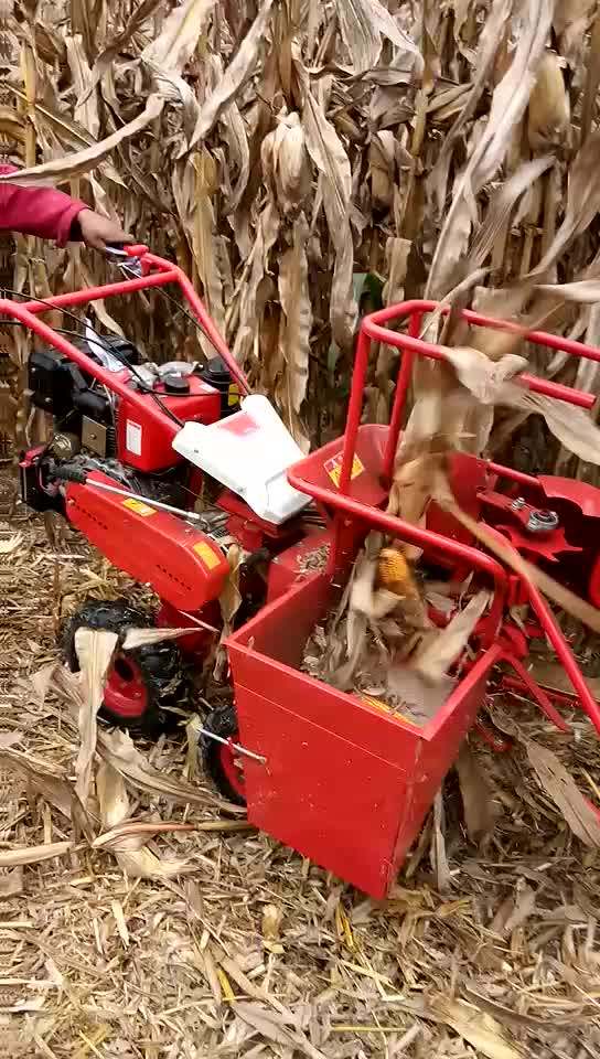 Mini Corn Combine Corn Harvest /self Propelled Corn Picker - Buy Manual ...