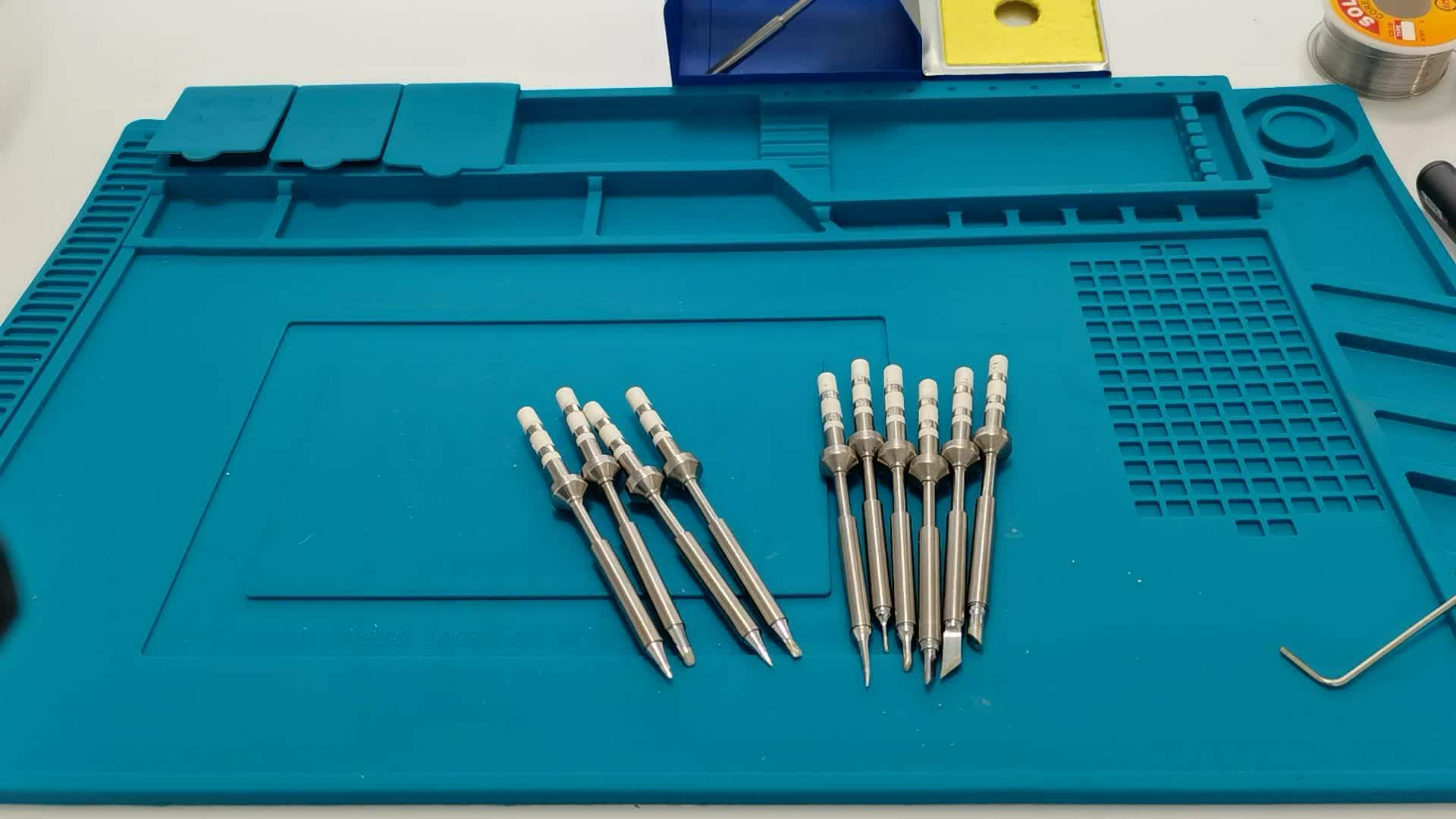 Ts100 Mini Digital Electric Soldering Iron Tip Lead Free Replacement ...