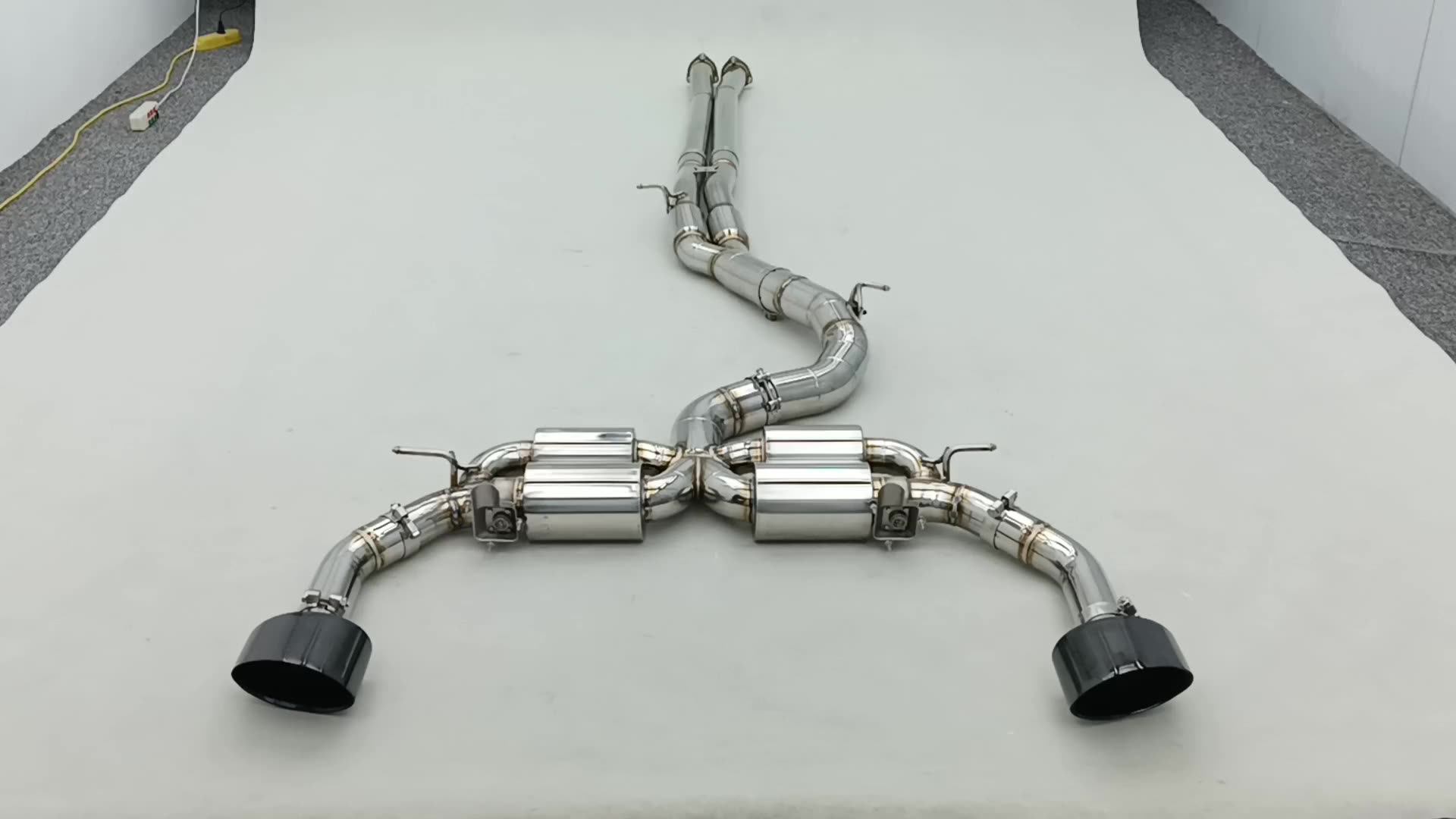 Muffler Catback Exhaust For Audi Rs3/ttrs 2.5t 2017-2023 Stainless ...