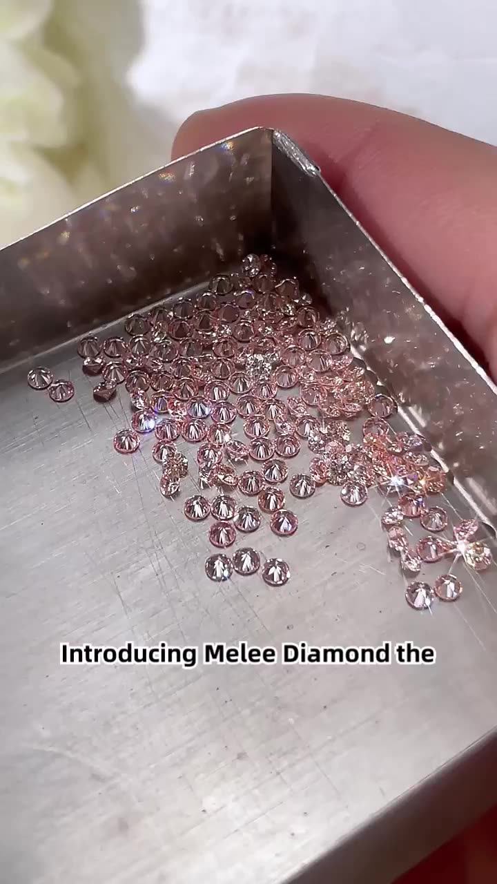 Starsgem Colored Melee Lab Diamonds Vvs Vs 1.3mm 1.7mm 2.0mm 2.5mm 3 ...