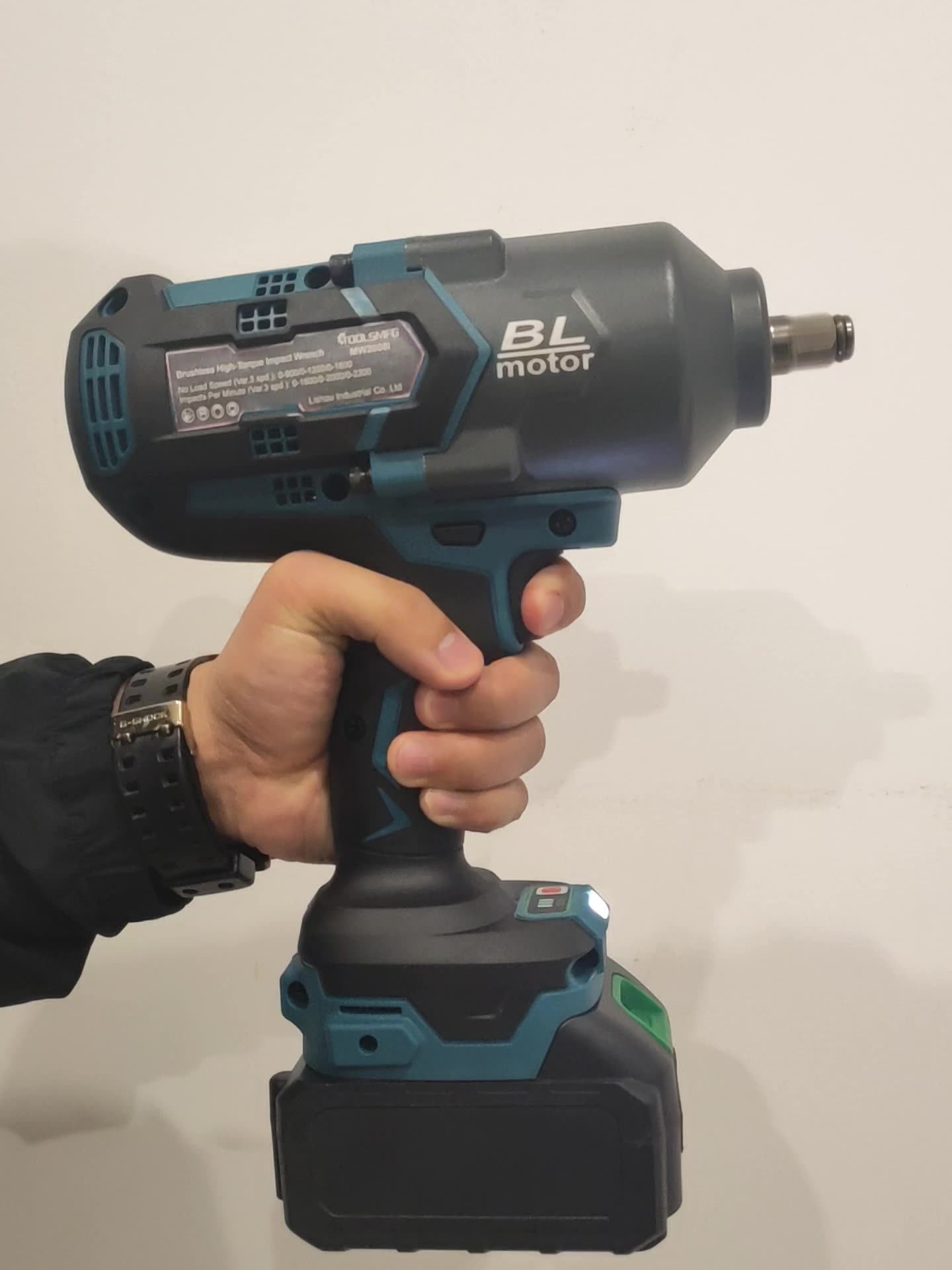 High Torque 650nm/1000nm/1300nm Brushless Motor Drive M14-m30 Cordless ...