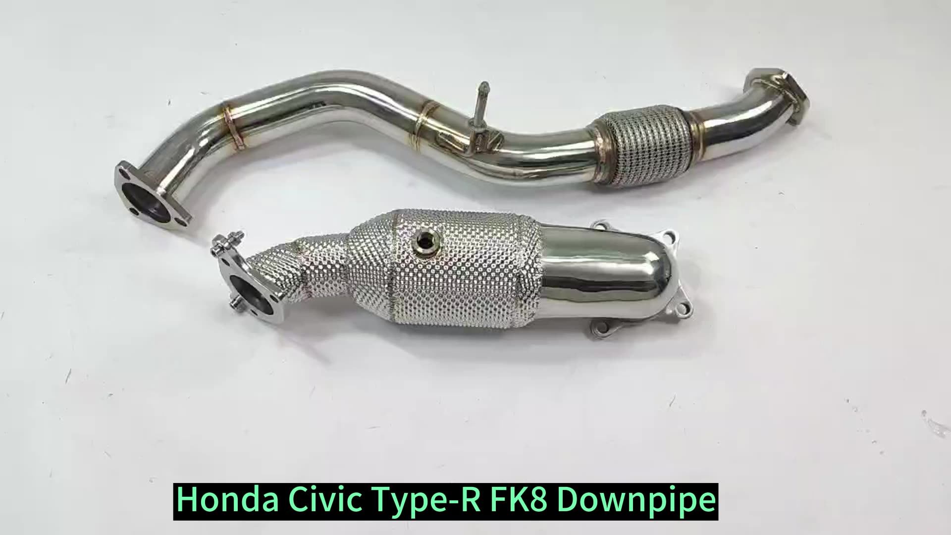 Csz Sport Cat Downpipe For Honda Civic X Type R Fk8 2.0t Performance ...