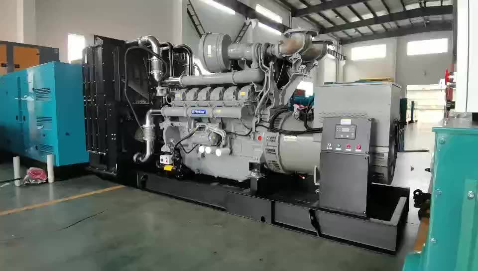 Generador De Energía Diésel De 1200kw,1.5mva,Perkins 4012-46tag2a ...