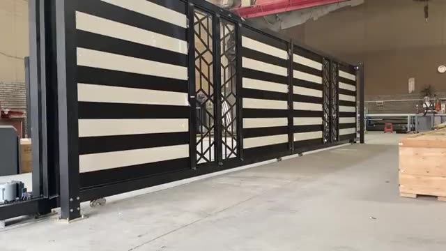 Outdoor Main Gate Design Cantilever Sliding Electric Gate Design - Buy ...