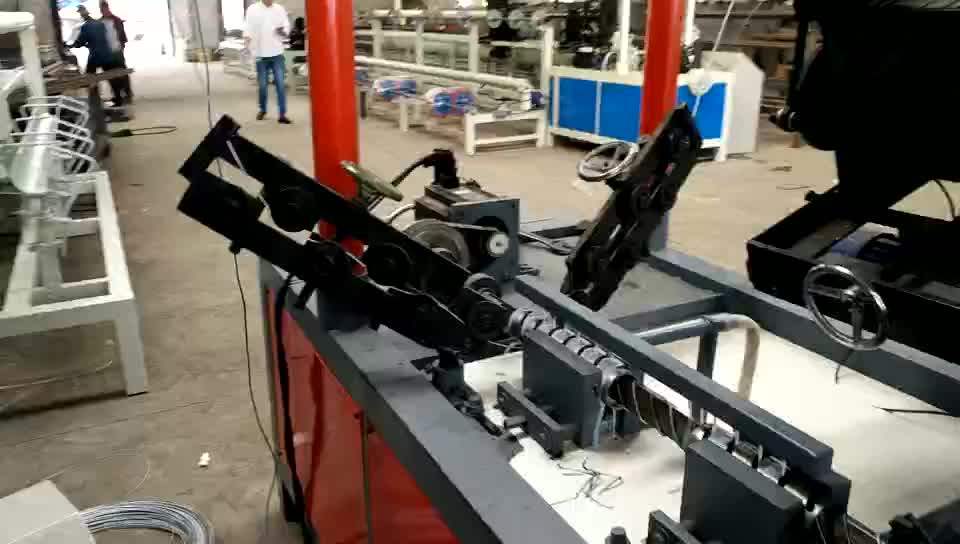 2 Worms Fully Automatic Chain Link Fence Making Machine With Compact ...