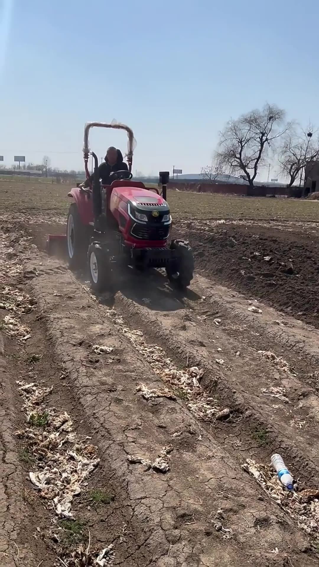 Diesel Power Tractors Mini 4x4 Farming Machine Agricultural 50 Hp Farm ...