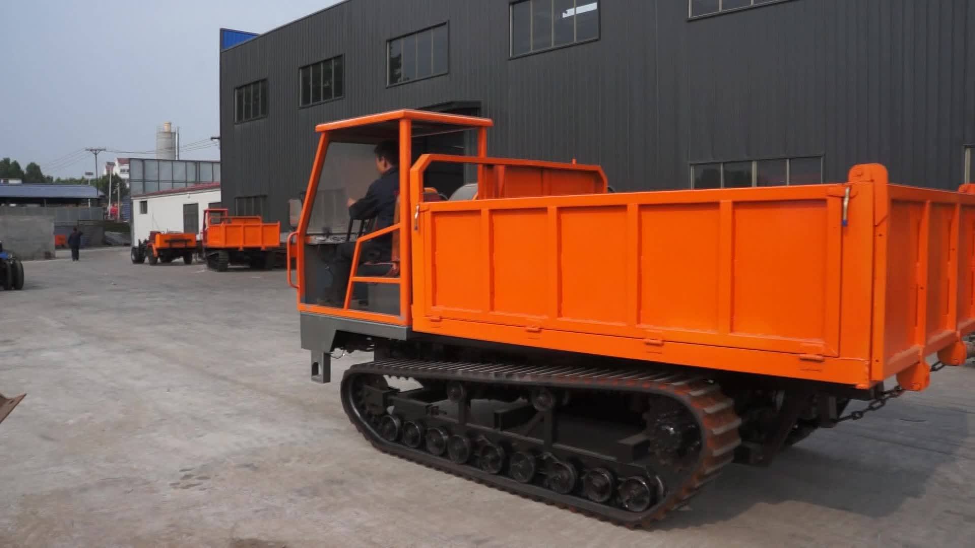 China Brand Diesel Tracked Crawler Carrier Dump Truck - Buy Tracked ...