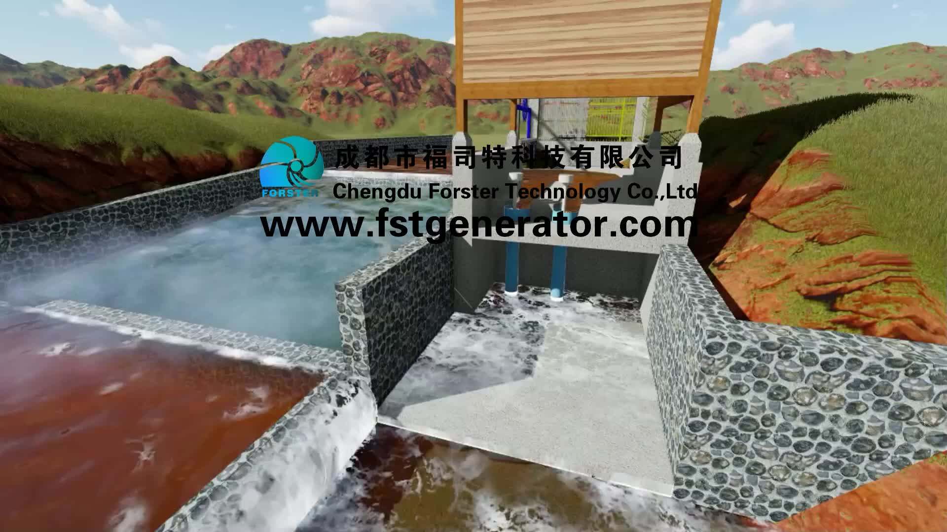 Home Use And Hydropower Station Use Mini Hydro Generator Stainless ...