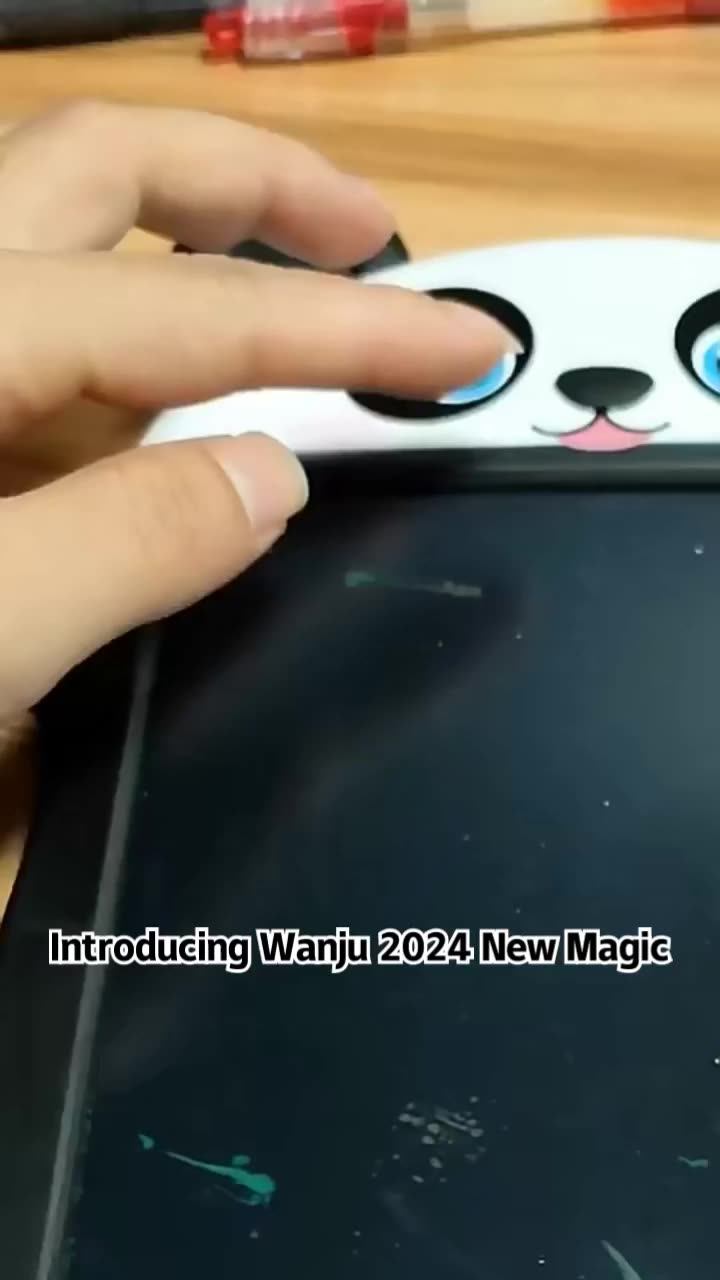 Wanju 2024 New Magic Writing Pad Colorful Doodle Board For Kids And ...