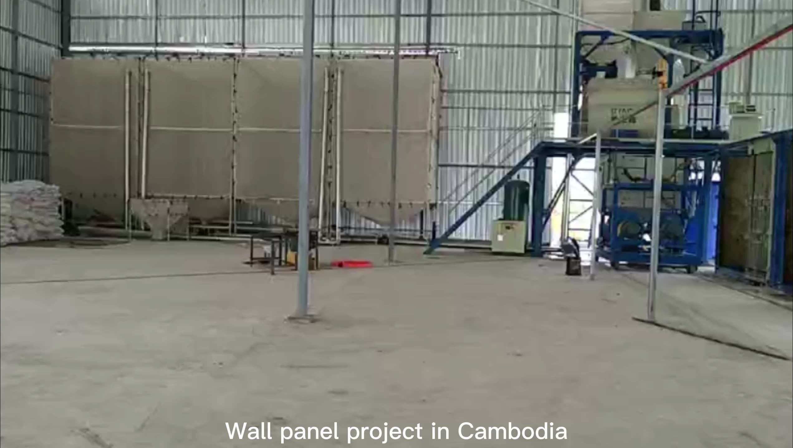 Concrete Fence Mold Precast Wall Panel Machine Panel Making Machine Con ...