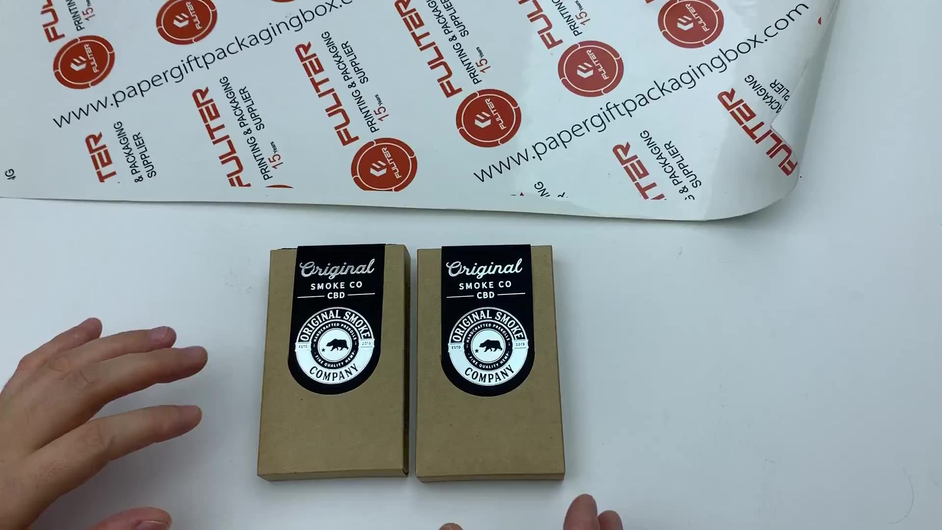 New Products High Quality Free Design Custom Made Matchbox Style Gift ...