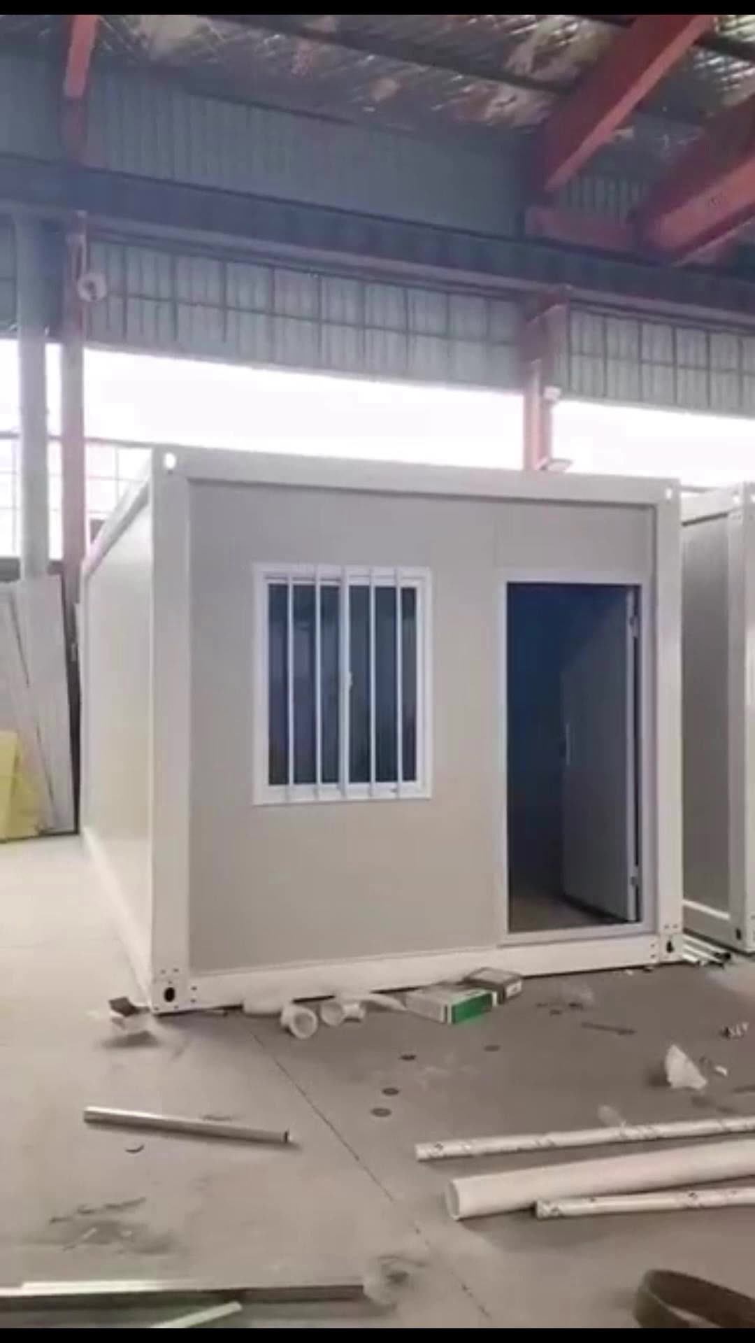 20ft Mobile Steel Structure Expandable Office Modular Prefab House ...