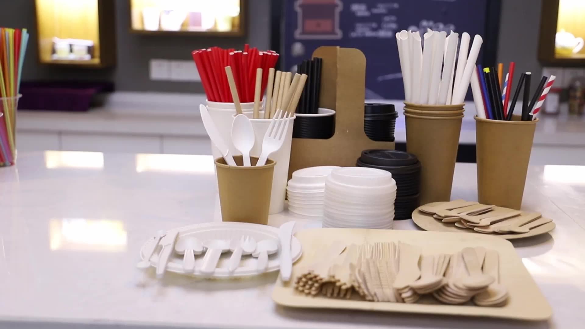 Bpi Biodegradable Disposable Corn Starch Straw - Buy Pla And Cpla Straw ...